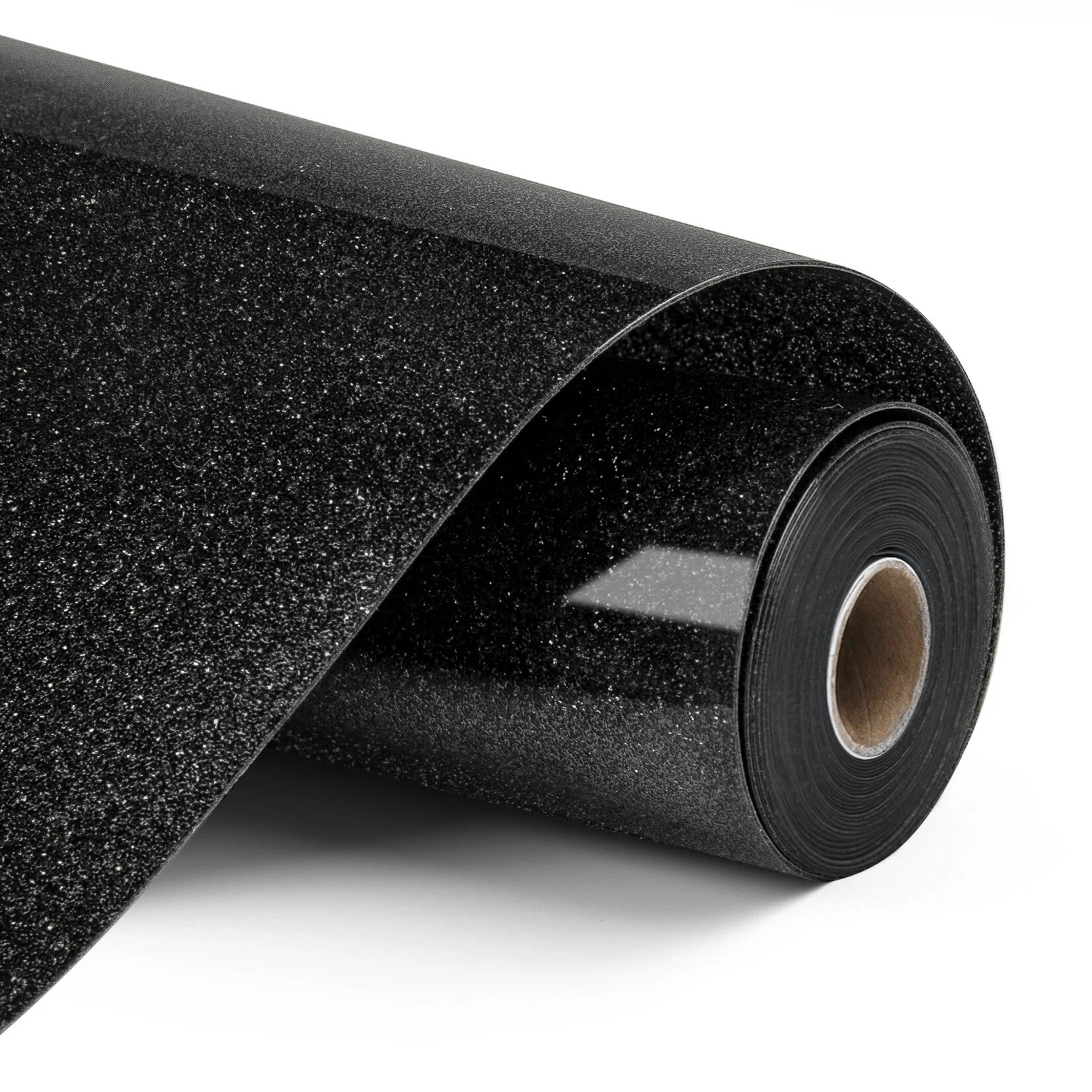 Glitter Flex 50 Zwart/wit - De webshop voor flex folie en bestickering